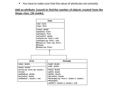 solved q2 create the classes represented in the following