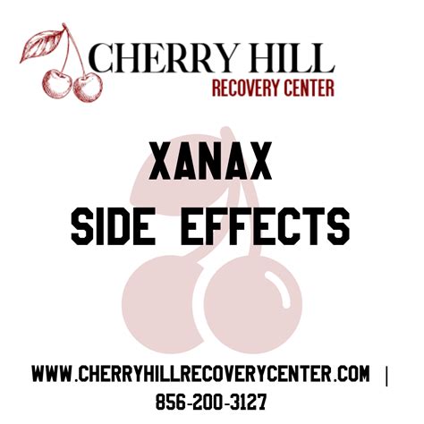 Xanax Side Effects Alprazolam Benzodiazepine Addiction