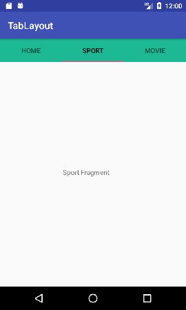 Android Tablayout