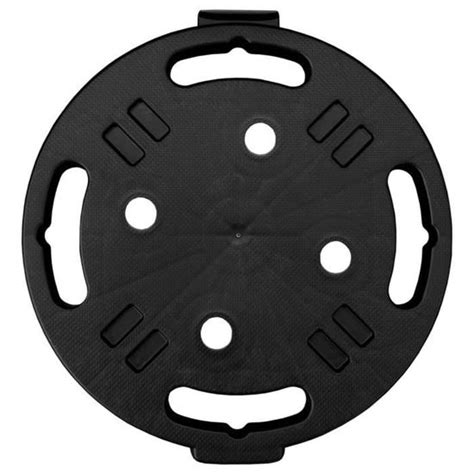 Support Sur Roulettes Pour Plantes Diamètre 30 Cm Noir 170 Kg 151829