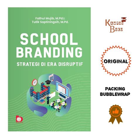 Jual Buku School Branding Strategi Di Era Disruptif ORI Shopee