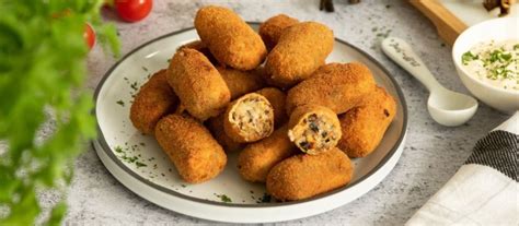 Croquetas De Setas Plusrecetas Tu Fuente De Inspiración Culinaria