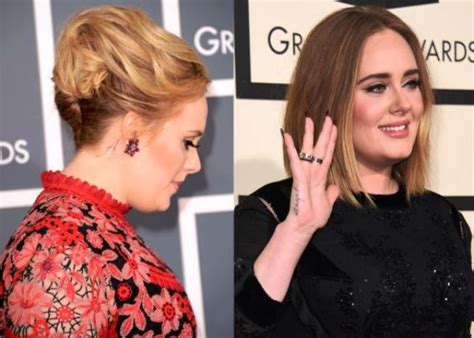 What Is The Tattoo On Adeles Arm Famuse 1 Models Actors