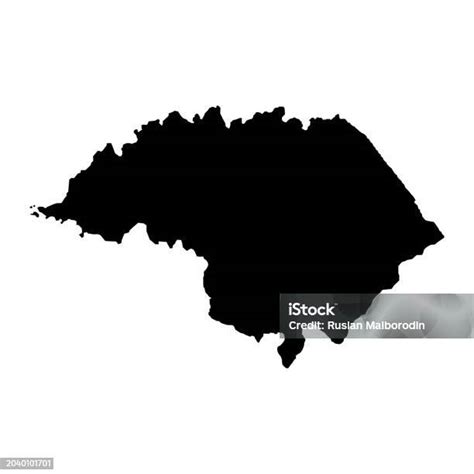 서부 지구 지도 미국령 사모아의 행정 구역 벡터 일러스트 레이 션입니다 검은색에 대한 스톡 벡터 아트 및 기타 이미지 검은색