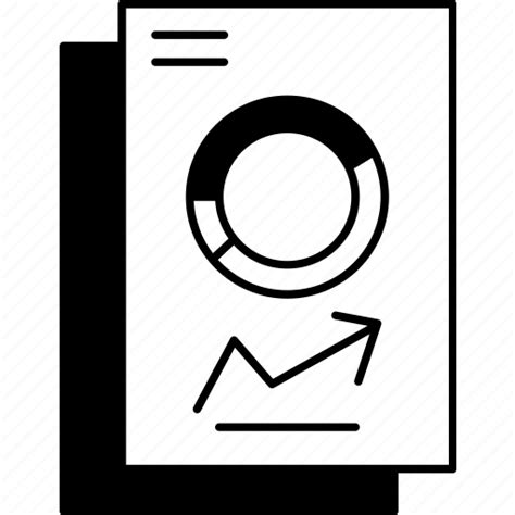 report information analytic summary document icon download on
