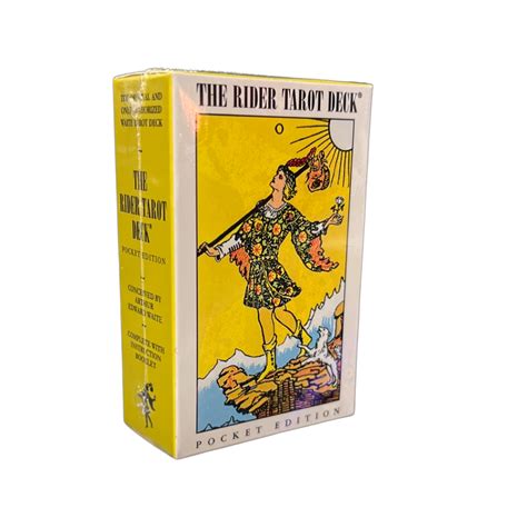 Rider Waite Tarot Pocket Edition Deck Queen City Curio And Apothecary