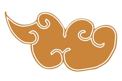 Brown Clouds Vector Graphic By Arsa Adjie · Creative Fabrica