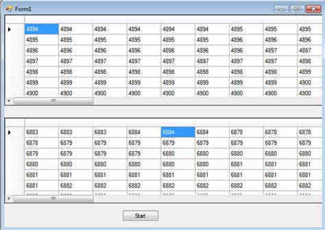 Multithreading How To Populate Two Datagridviews Continously Using