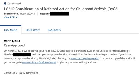 Update My Daca Renewal Was Approved In 36 Days Rdaca