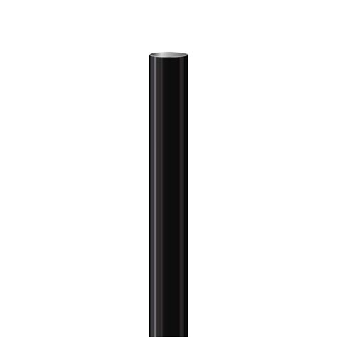 50mm Dia Round Sign Post Aluminium Tube Grey Black White Silver