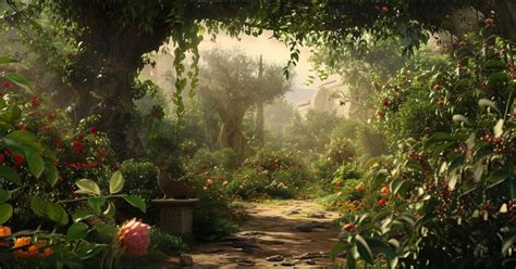 Cómo era el Jardín del Edén