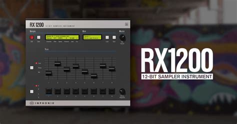 Rx1200 12 Bit Sampler Instrument Plugin By Inphonik