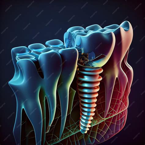 Premium Photo Ai Generated Illustration Anatomy Of Healthy Teeth And