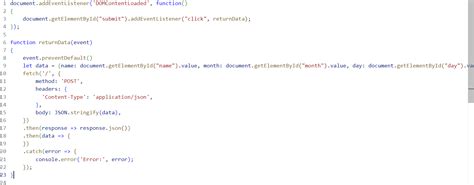 birthdays unsupported media type 415 r cs50