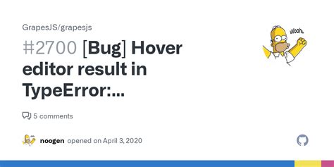 Bug Hover Editor Result In Typeerror This 0 Getattribute Is Not A