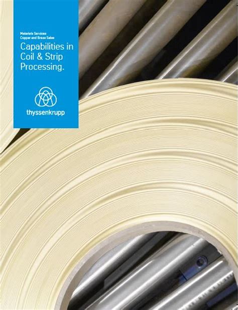 Copper And Brass Sales Thyssenkrupp Materials Na