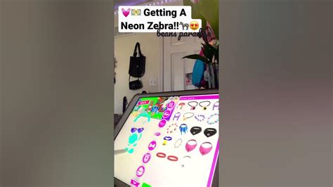 Getting A Neon Zebra Adoptme Roblox Preppy Shorts Youtube