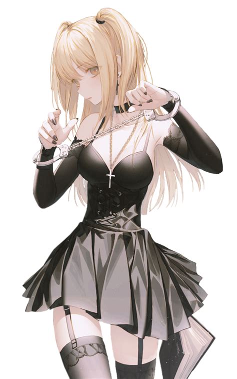 Misa Amane Render By Ecchixhunter21 On Deviantart