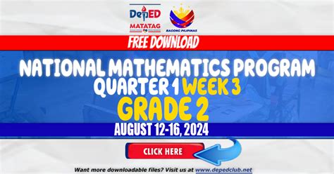 Grade 2 National Mathematics Program Nmp Lesson Scripts Q1 Week 3 Free Download