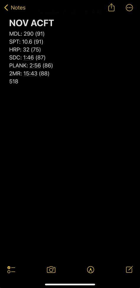 Roast Me On My Acft Score R Army