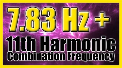 7 83 Hz 11th Harmonic Frequency Advanced Learning Stress Tolerance