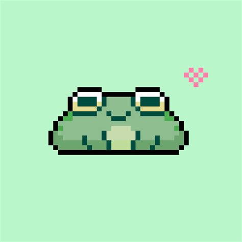 Cách Vẽ Pixel Art Siêu đáng Yêu Frog Pixel Art Cute Cho Ngày Cuối Tuần