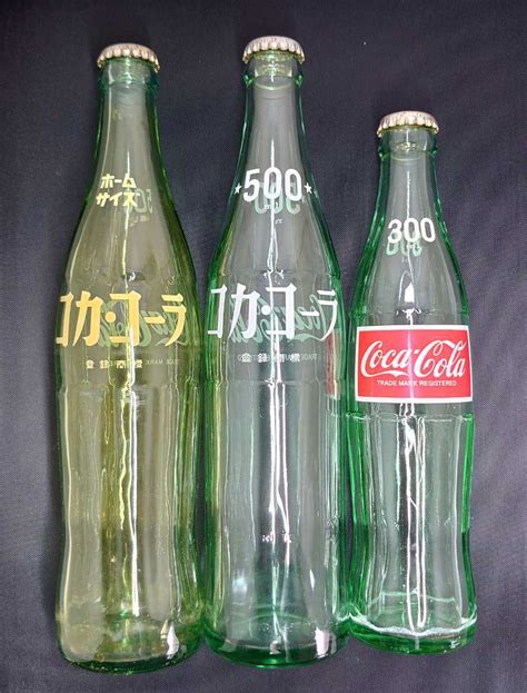 Yahooオークション コカ・コーラ 昭和レトロ 瓶 3本セット 未開栓