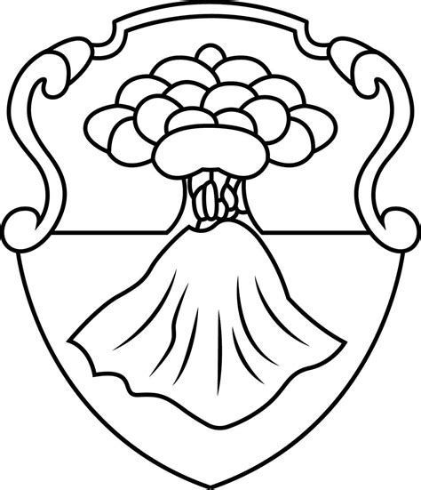 Artstation Us Army 67th Armor Regiment Unit Crest Vector File Black White Vector Outline Or