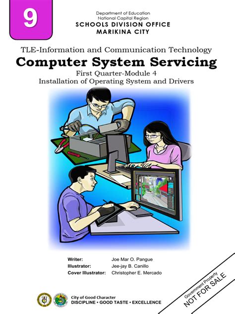 ict9 quarter1 module4 pdf operating system microsoft windows