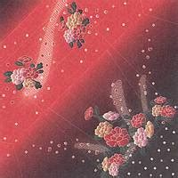 Kimono Yuzen 4 motifs assortis Papier Washi à motifs japonais