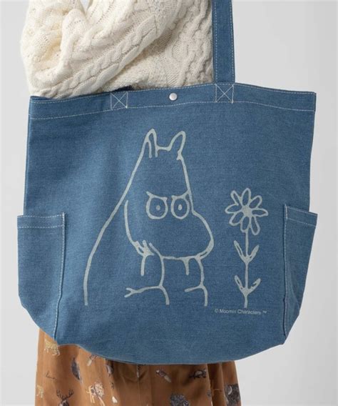Moomin（ムーミン）の「moomin ムーミン デニム トートバッグ Mm6723 Wni（トートバッグ）」 Wear