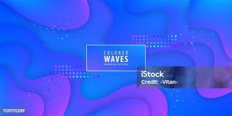 유동 그라데이션 모양 컴포지션 액체 색 배경 디자인입니다 디자인 포스터 벡터 일러스트입니다 3차원 형태에 대한 스톡 벡터 아트 및 기타 이미지 Istock