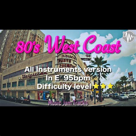 80's West Coast Jam | Music Jam Tracks