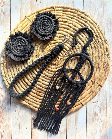 Macrame Boho Decor Boho Decor Car Decor Boho Car Decor Etsy