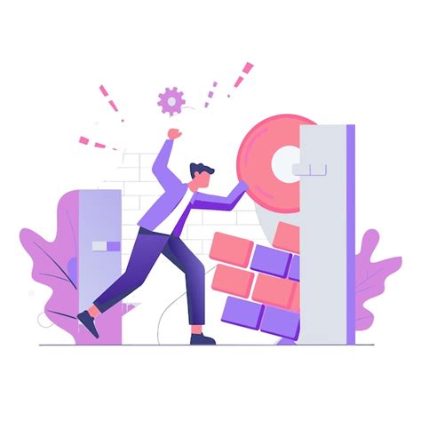 Overcome Business Obstacle Blocker Effort Break Premium AI Generated