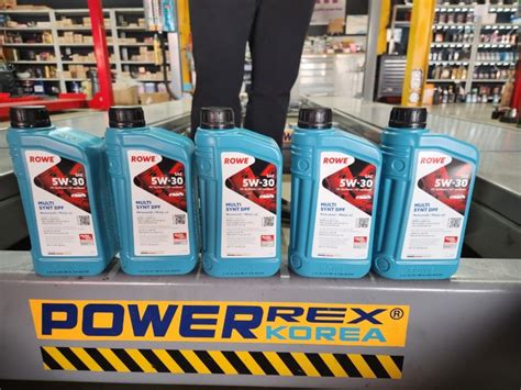 폭스바겐 골프 7세대 20gtd Rowe Multi Synt Dpf 5w30 합성유엔진오일교환 네이버 블로그