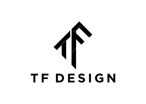 Premium Vector Tf Logo Design Vector Illustration