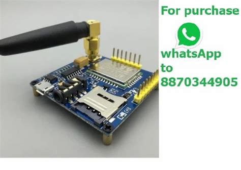 Sim900a Gprs A6 Module Gsm Modem Module And Sma Antenna Call At ₹ 890 Piece General Packet Radio