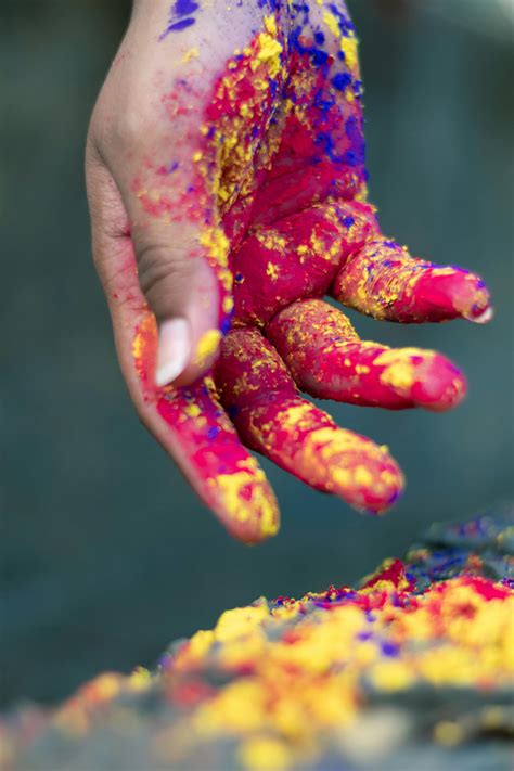 Holi Powder 거룩한 축제 기쁨 남쪽 아시아 다채로운 문화 문화 축하 민족 축하 밝은 밝은 색 봄 축제