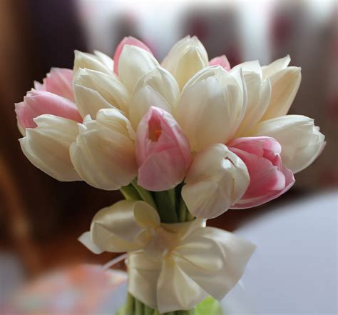 Flora Bukiet ślubny z tulipanów