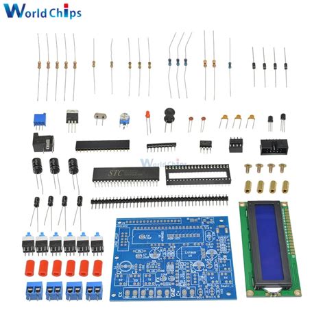 Lcd Digital Frequency Counter Secohmmeter Capacitance Meter Diy Kit