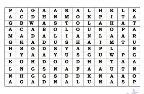 Hanapin Sa Loob Ng Puzzle Ang Mga Salitang May Kaugnayan Sa Paksang