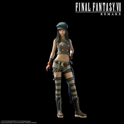 《最终幻想7：重制版》凯莉早期概念图 很撩人哟 Switch618游戏资讯