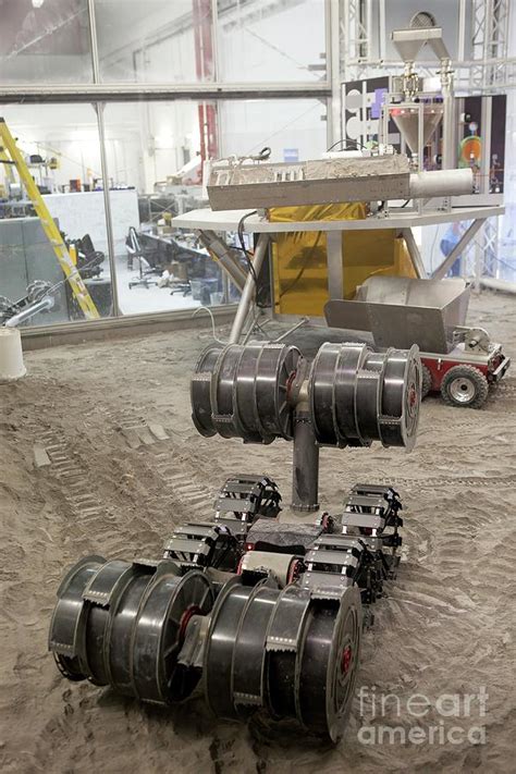 Rassor Mars Mining Robot Demonstration Photograph By Nasadimitri