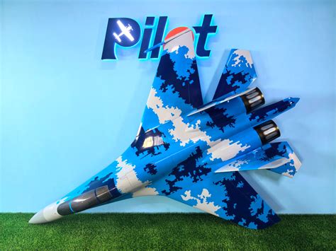 Pilot Rc Elster Jet Su 30 28m 06 Full Retract Combo Rc Planes