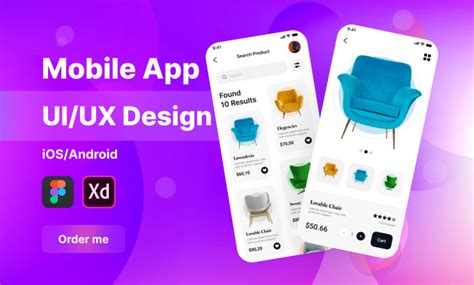 Do Mobile App Ui Ux Design For Android And Ios By Fmrawuser Fiverr