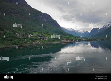 Nordfjord And Olden With The Oldedalen Valley In The Distance