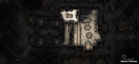 Blue Watter Inn 30x16 Curse Of Strahd 1st Floor Rcurseofstrahd