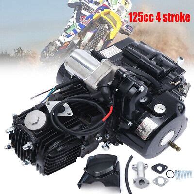 125CC ENGINE DIRTBIKE Pitbike Cross 125cc Reverse Gear 4 Stroke For ATV