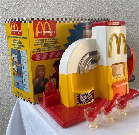 Vintage Mcdonalds Happy Meal Magic Frozen Fruit Snack Maker By Mattel